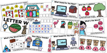 Know It, Show It LITERACY Google Slide KINDERGARTEN Digital Bundle - A ...