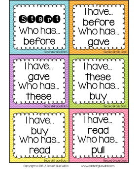 Sight Word Activities, Centers, and Word Wall: Second Grade Dolch ...