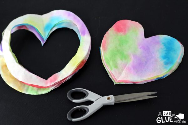 Coffee Filter Color Painting