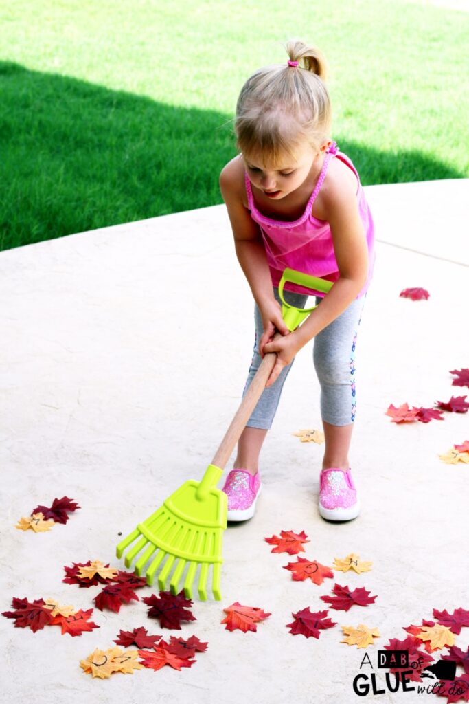 Alphabet Leaf Activity