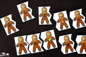 Initial Sound Gingerbread Puzzles