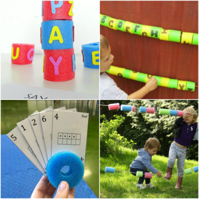 Learning Activities with Pool Noodles