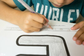 Animal Alphabet E is for Elephant Craft