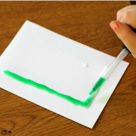Salt Painting Science Experiment To Learn About Absorption