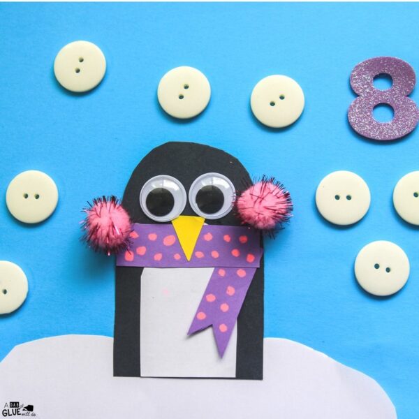 Penguin Number Counting Craft and Activity