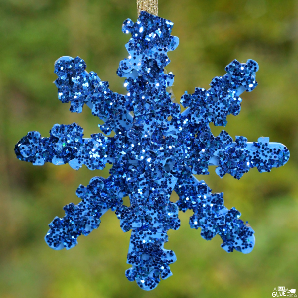 How To Make A Puzzle Piece Snowflake Ornament Craft