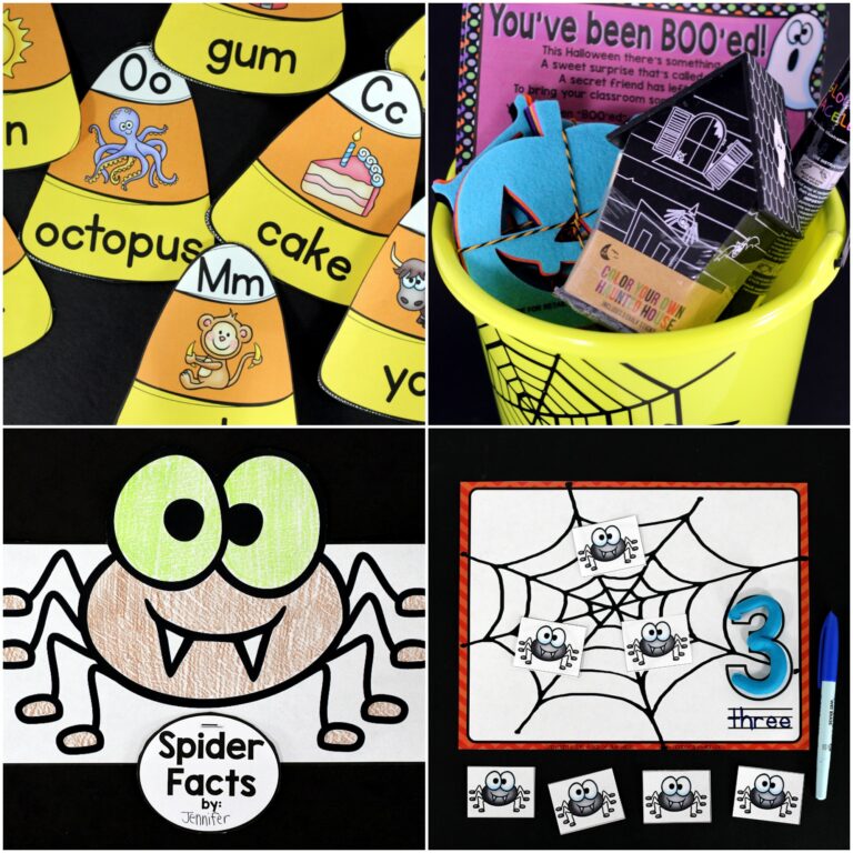 Halloween Learning Activities for Little Learners - A Dab of Glue Will Do