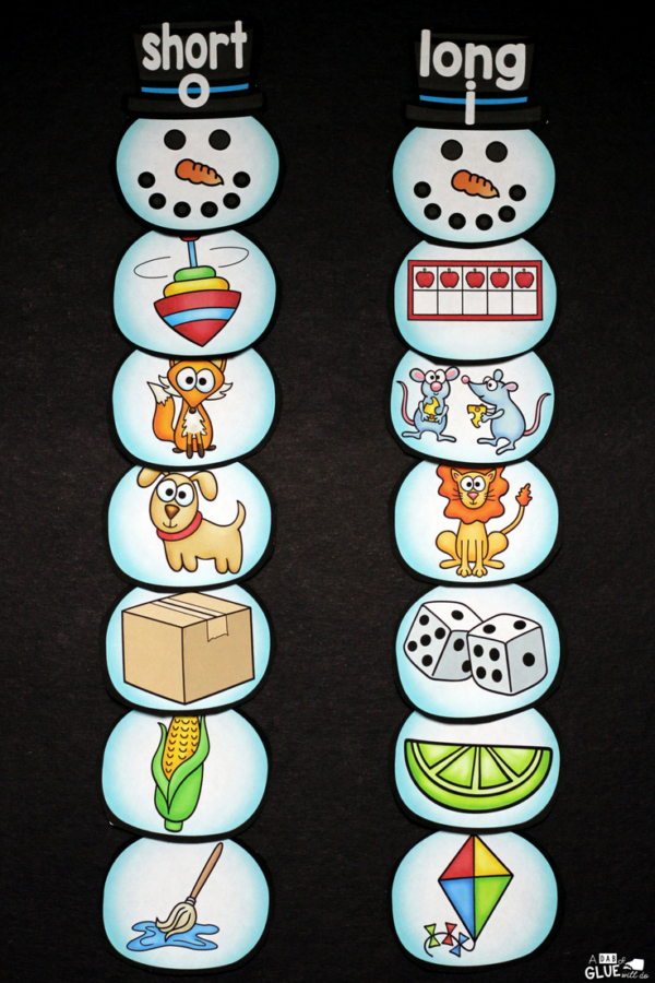 Snowman Match-Ups Bundle