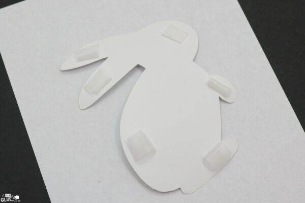 Easter Bunny Thumbprint Art