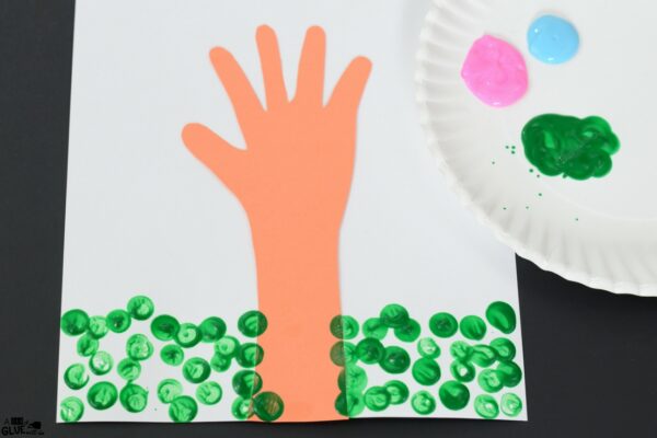 Spring Fingerprint Tree Craft