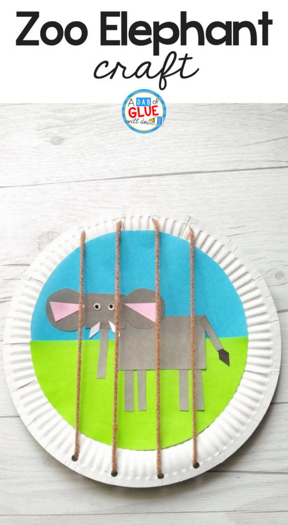 Easy Zoo Animal Elephant Craft For Kids Easy Zoo Animal Elephant Craft For Kids