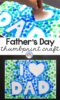 I Love Dad Father's Day Thumbprint Craft