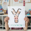 Animal Alphabet Y is for Yak Craft - A Dab of Glue Will Do
