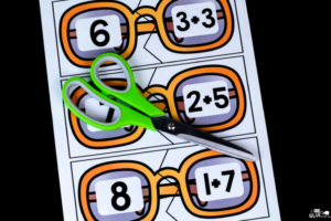 Sunglasses Addition Puzzle