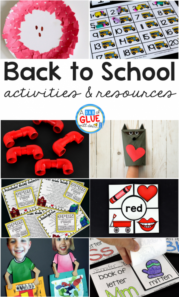 First Grade Back-to-School Digital Games and Activities