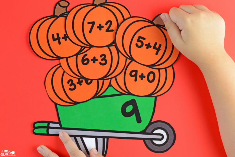 Pumpkin Editable Addition and Subtraction Activity