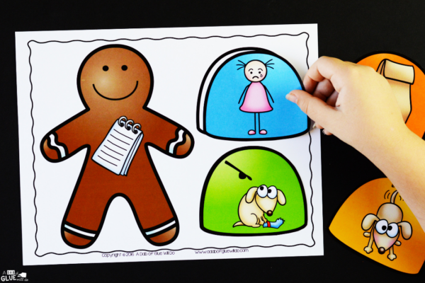 Gingerbread Rhyming Mats - A Dab of Glue Will Do
