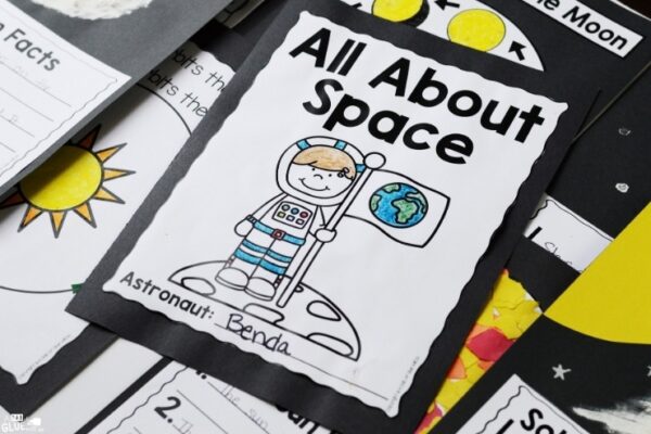 Space Science Lesson Unit - A Dab of Glue Will Do