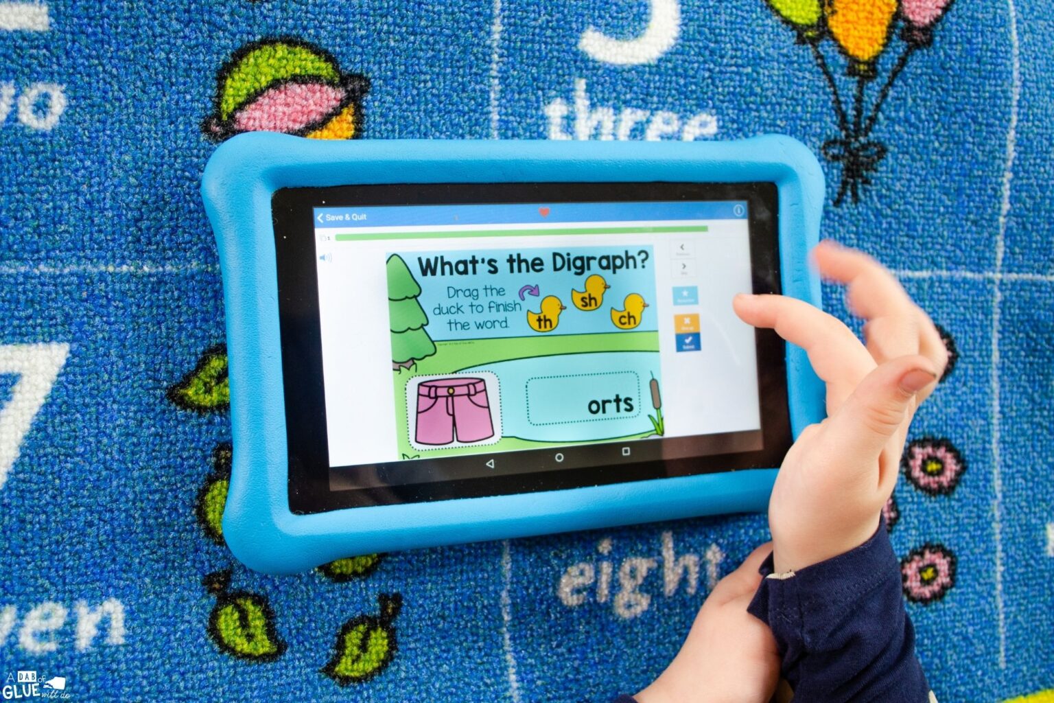 Digital Digraph Word Building Activities for Little Learners