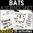 Bats Animal Study for Kindergarten - A Dab of Glue Will Do
