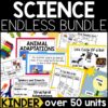 Animal Habitats Science Unit - A Dab of Glue Will Do
