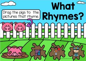 September and Fall Google Slides for Kindergarten - A Dab of Glue Will Do