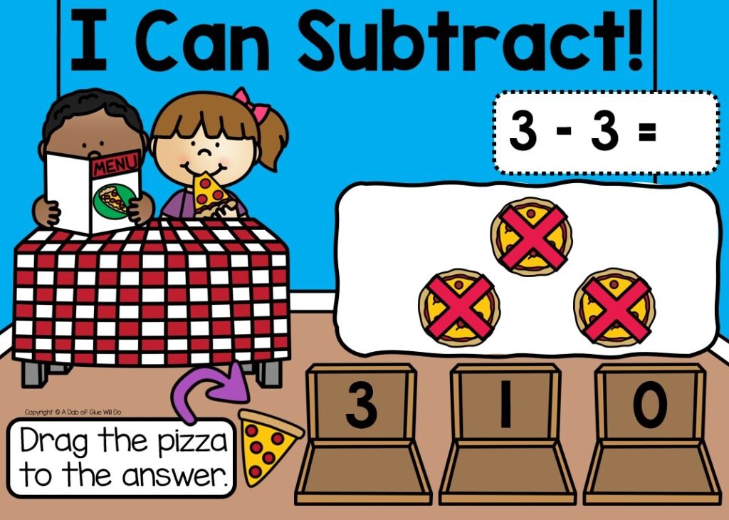 September and Fall Google Slides for Kindergarten - A Dab of Glue Will Do