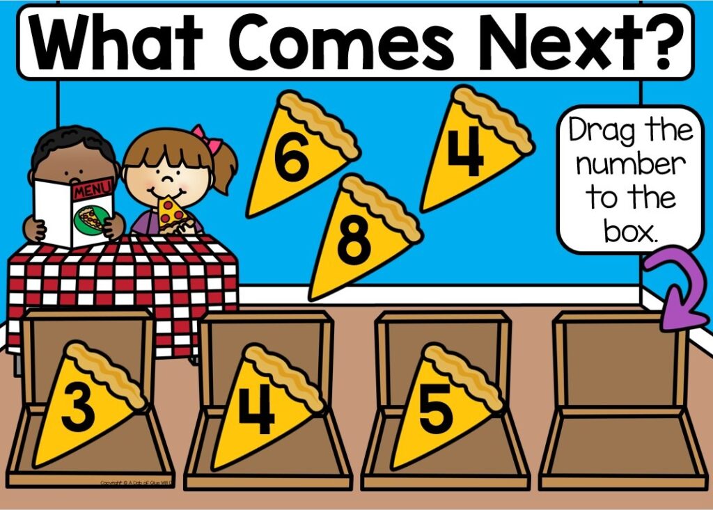 September and Fall Boom Card Activities for Pre-K - A Dab of Glue Will Do