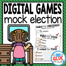 Voting Activity Digital for Kindergarten Google Classroom (Distance ...