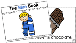 Emergent Readers with Activities Mega Bundle {GROWING} - A Dab of Glue ...
