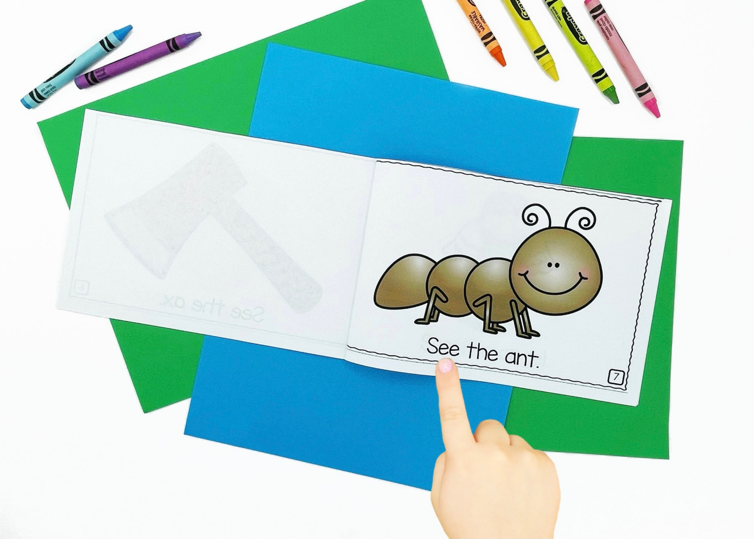 Alphabet Emergent Readers with Activities Bundle - A Dab of Glue Will Do