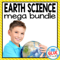 Kindergarten Science Bundle: Earth Science - A Dab of Glue Will Do