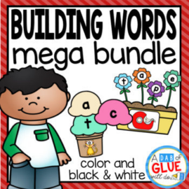 Hands-On St. Patrick's Day Word Building Activity Bundle