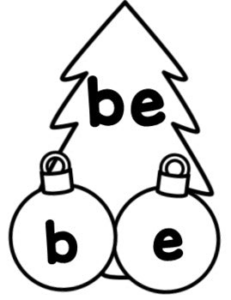 Christmas Editable Sight Word Activity - A Dab of Glue Will Do