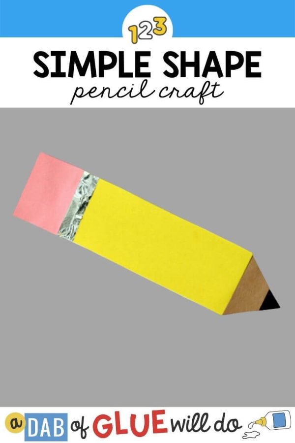 Simple Shape Pencil Craft