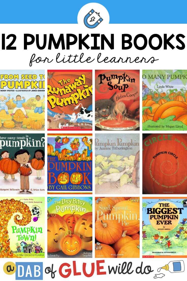 12 Pumpkin Books for Little Learners