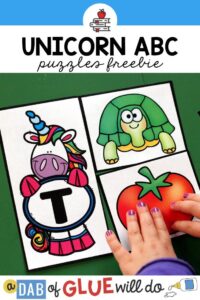 Unicorn Alphabet Puzzles