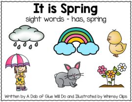 Seasons Emergent Readers with Activities Bundle - A Dab of Glue Will Do