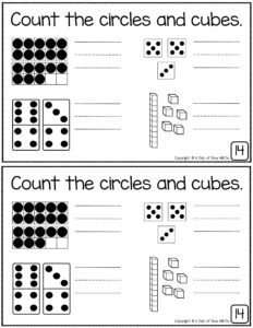 First Grade Daily Math Review Journal - August - A Dab of Glue Will Do