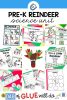 Pre-K Reindeer Science Unit: Animal Study - A Dab of Glue Will Do
