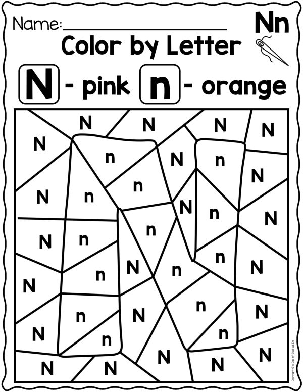 Alphabet Color THE Letter A Dab Of Glue Will Do Alphabet Color THE Letter A Dab Of Glue Will Do