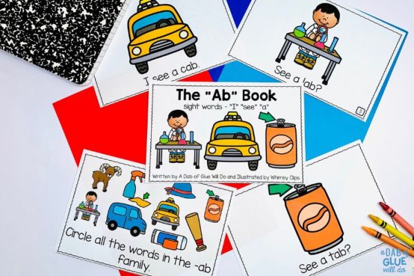 CVC Emergent Readers and Activities Bundle for Little Learners