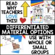 CVC Decodable Readers with Word Work Bundle - A Dab of Glue Will Do