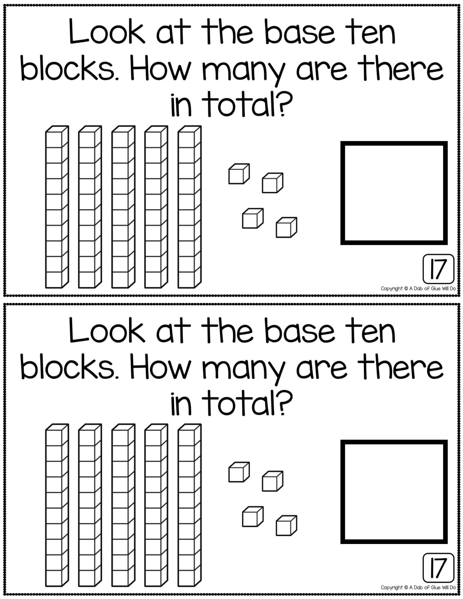 May Daily Math Review Journal For First Grade A Dab Of Glue Will Do