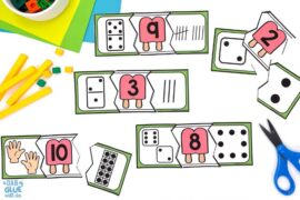 Jump into June with Kindergarten Math & Literacy Centers