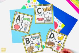 August 1st Grade Math and Literacy Centers