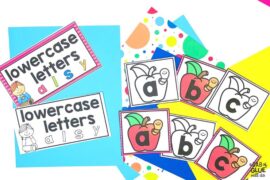 Back to School with August Math & Literacy Centers for Pre-K