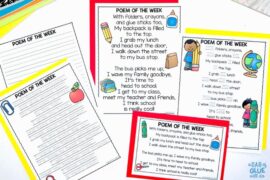 Explore September: 1st Grade Math & Literacy Centers