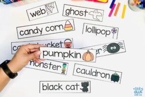 1st Grade Adventures with October Math and Literacy Centers