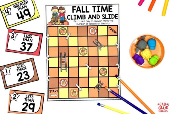 1st Grade Adventures with October Math and Literacy Centers